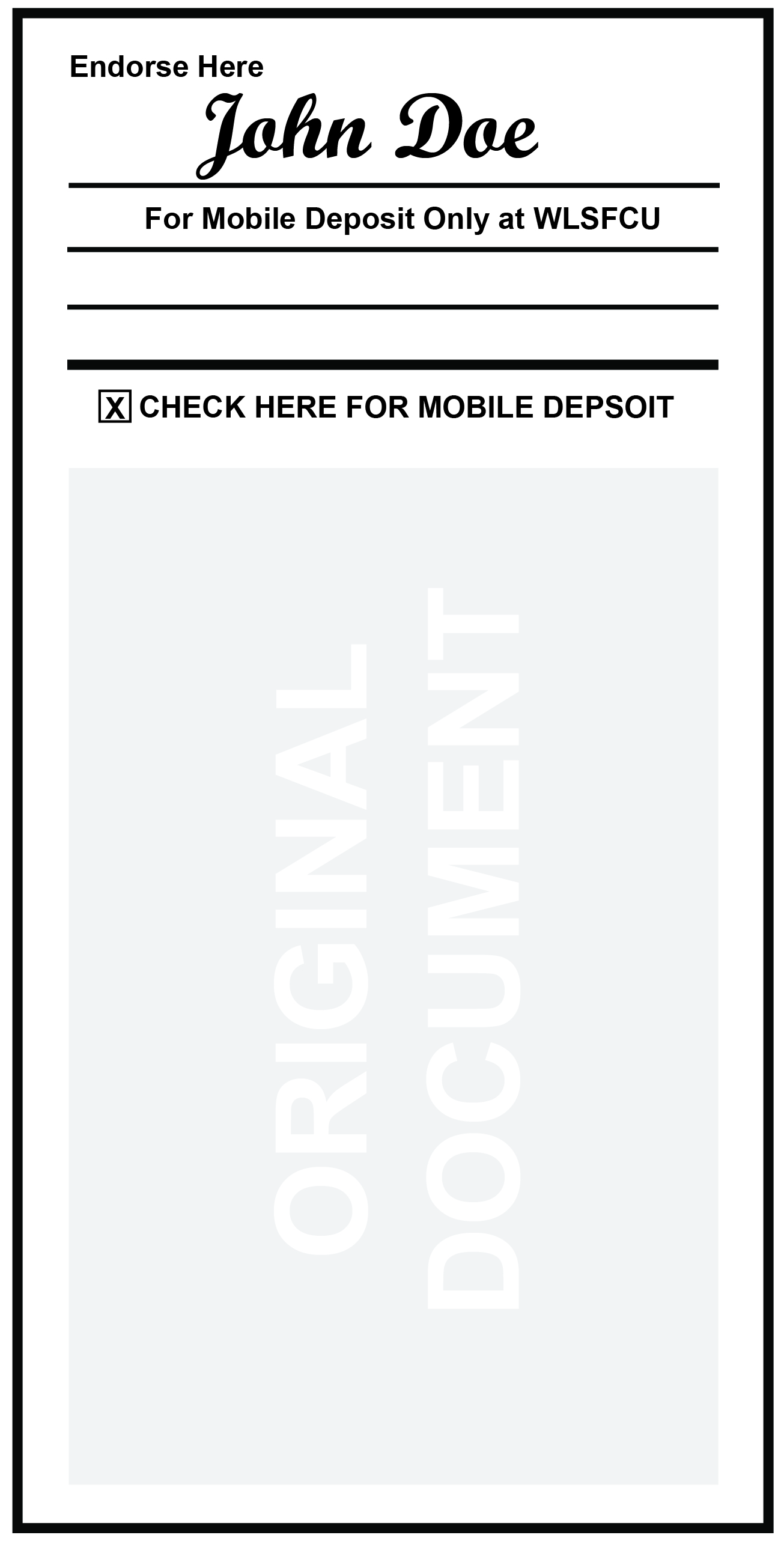 Mobile Deposit - Walled Lake Schools Federal Credit Union